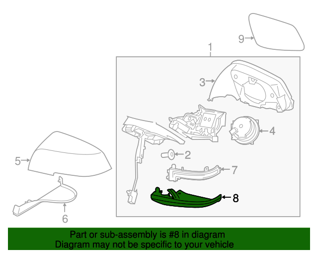 51167284128 - 2012-2021 BMW Lower Housing (51-16-7-284-128) | BMW of ...