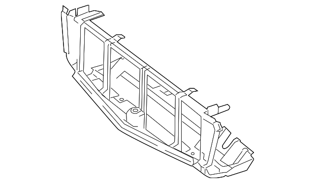204-505-33-30 - Lower Baffle 2008-2015 Mercedes-Benz | Mercedes-Benz ...