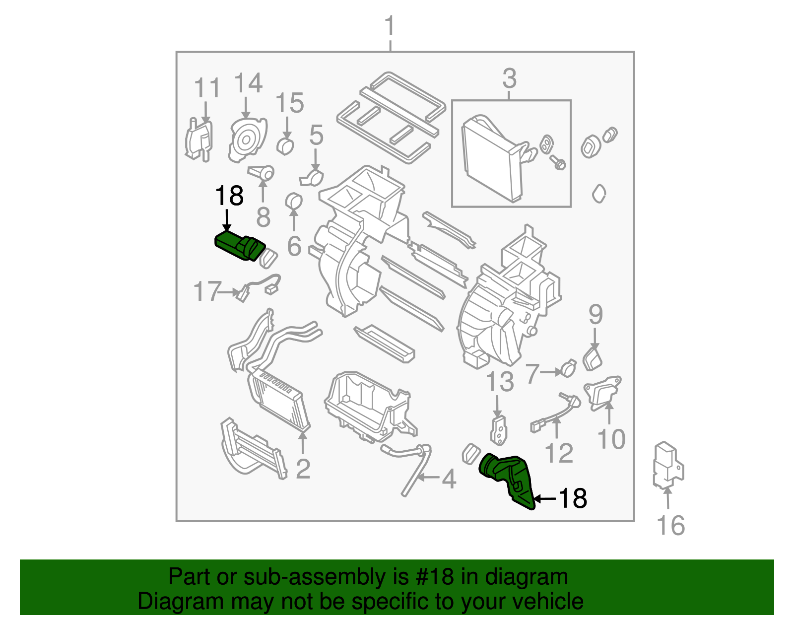 2009-2012 Hyundai Elantra Outer Duct 97279-2L000 | HyundaiParts.Online