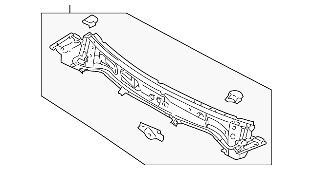 2005-2012 Toyota Avalon Cowl Panel 55701-AC010 | OEM Parts Online