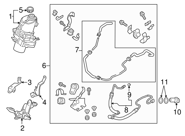 49726-50W00 - Pressure Hose Washer 2011-2020 Infiniti | INFINITI Parts ...