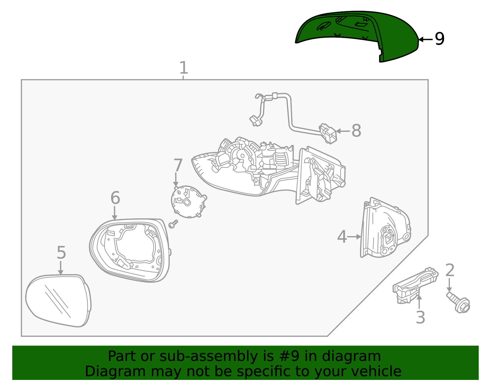 2021-2025 Chevrolet Cover 42756919 GM | GMPartsDirect.com