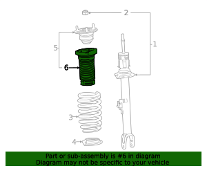 2021-2023 Toyota Mirai Coil Spring Insulator 48157-50070 | Toyota Parts