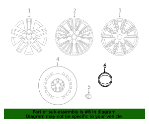 2019-2022 Toyota Wheel Cap 42603-08010 | OEM Parts Online