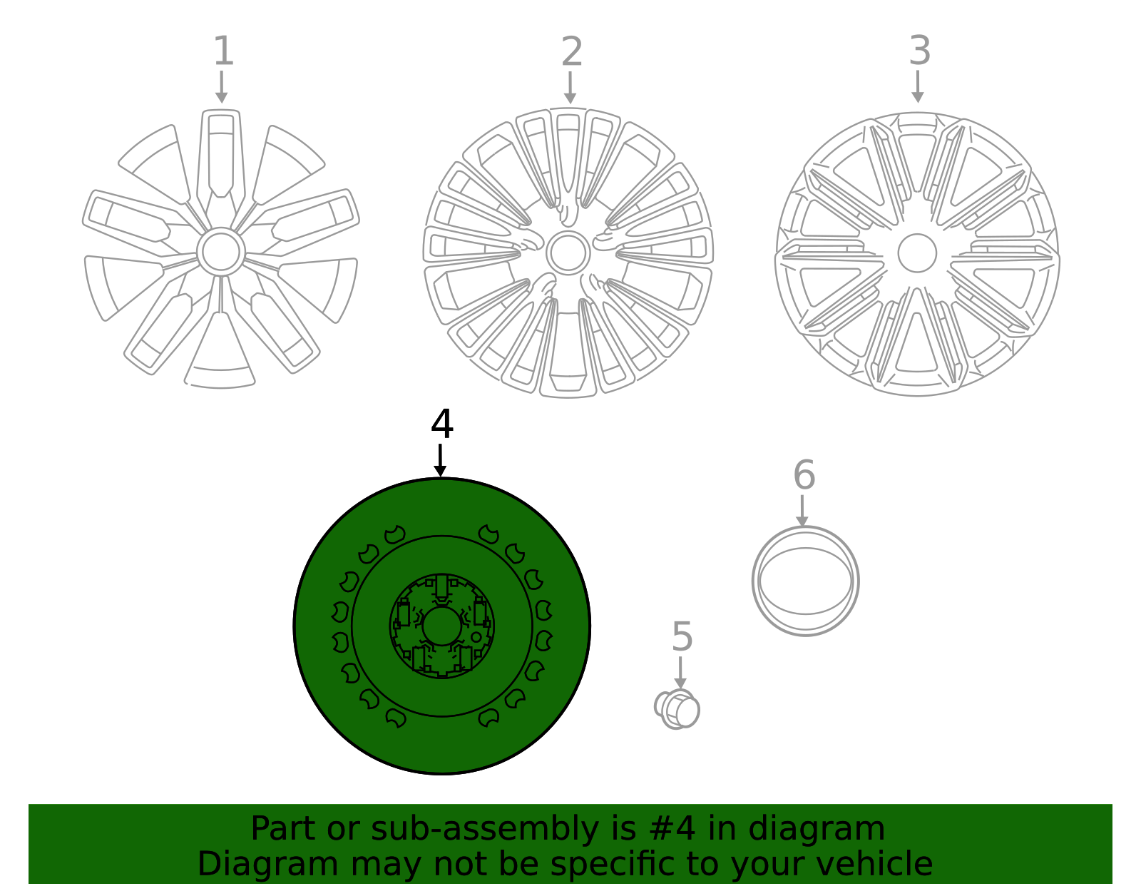 42611-06C40 - Spare Wheel * without tire 2018-2025 Toyota | AutoNation ...