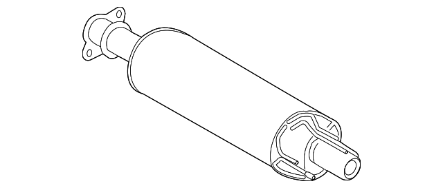2015-2019 Ford Muffler CK4Z-5230-C | OEM Parts Online