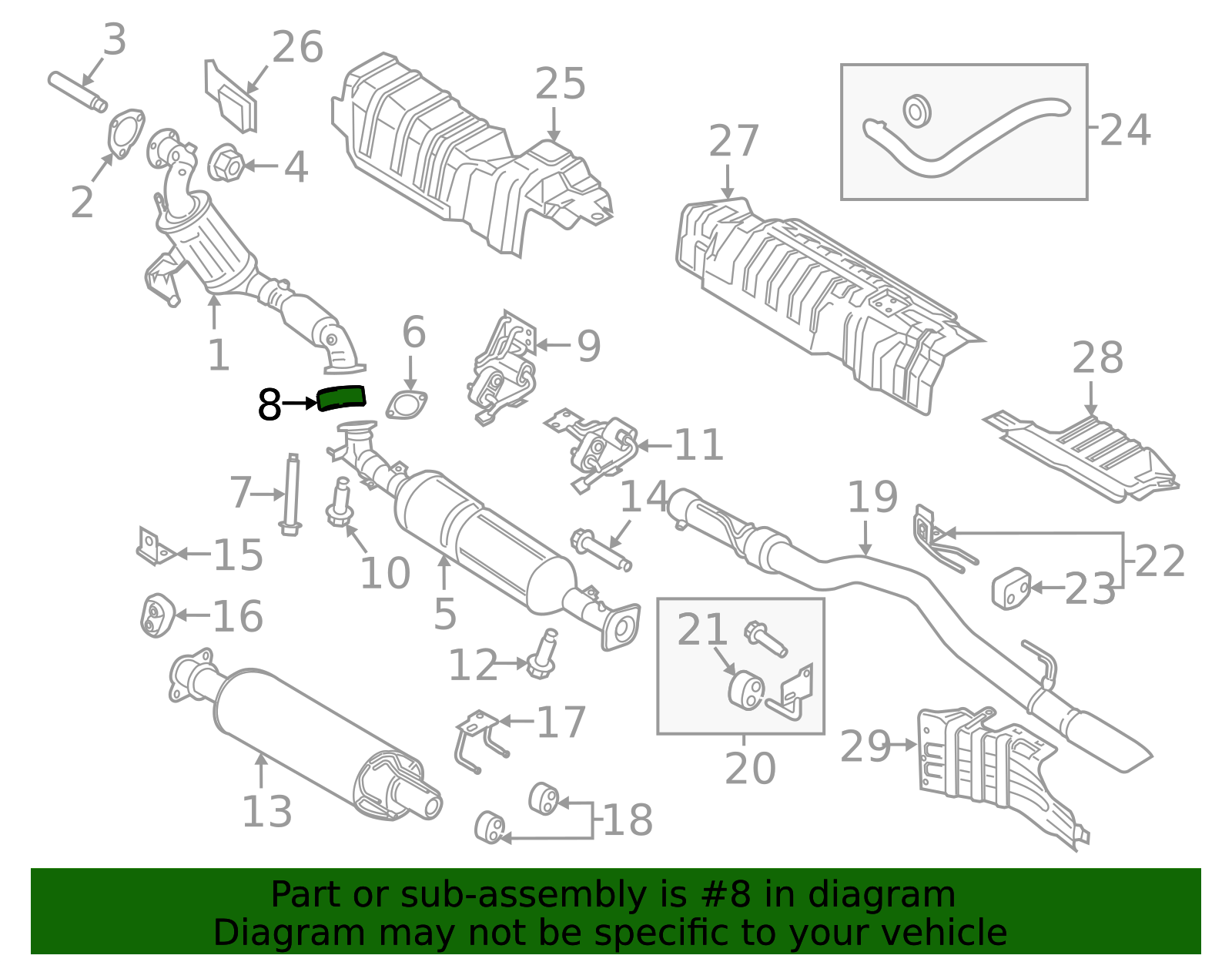 2015-2019 Ford Heat Shield CK4Z-5E258-A | QuirkParts