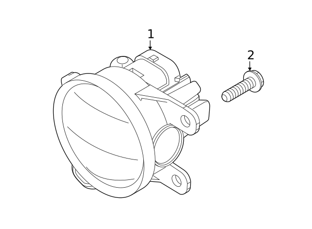 2019-2022 Volvo Fog Lamp - Driver's Side (LH) 32228883 | TascaParts.com