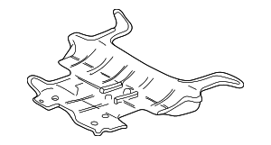 Genuine Toyota Splash Shield part# 51420-60010 for 1998-2007 Toyota ...