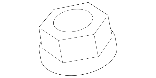 2012-2023 Nissan Suspension Shock Absorber Nut 40262-7S16C | OEM Parts ...