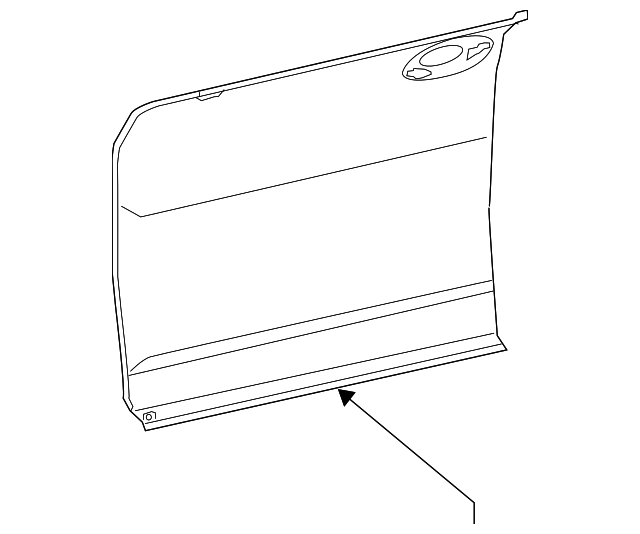 Lexus OEM Outer Panel Part# 67112-0E070 | OEM Vehicle Parts