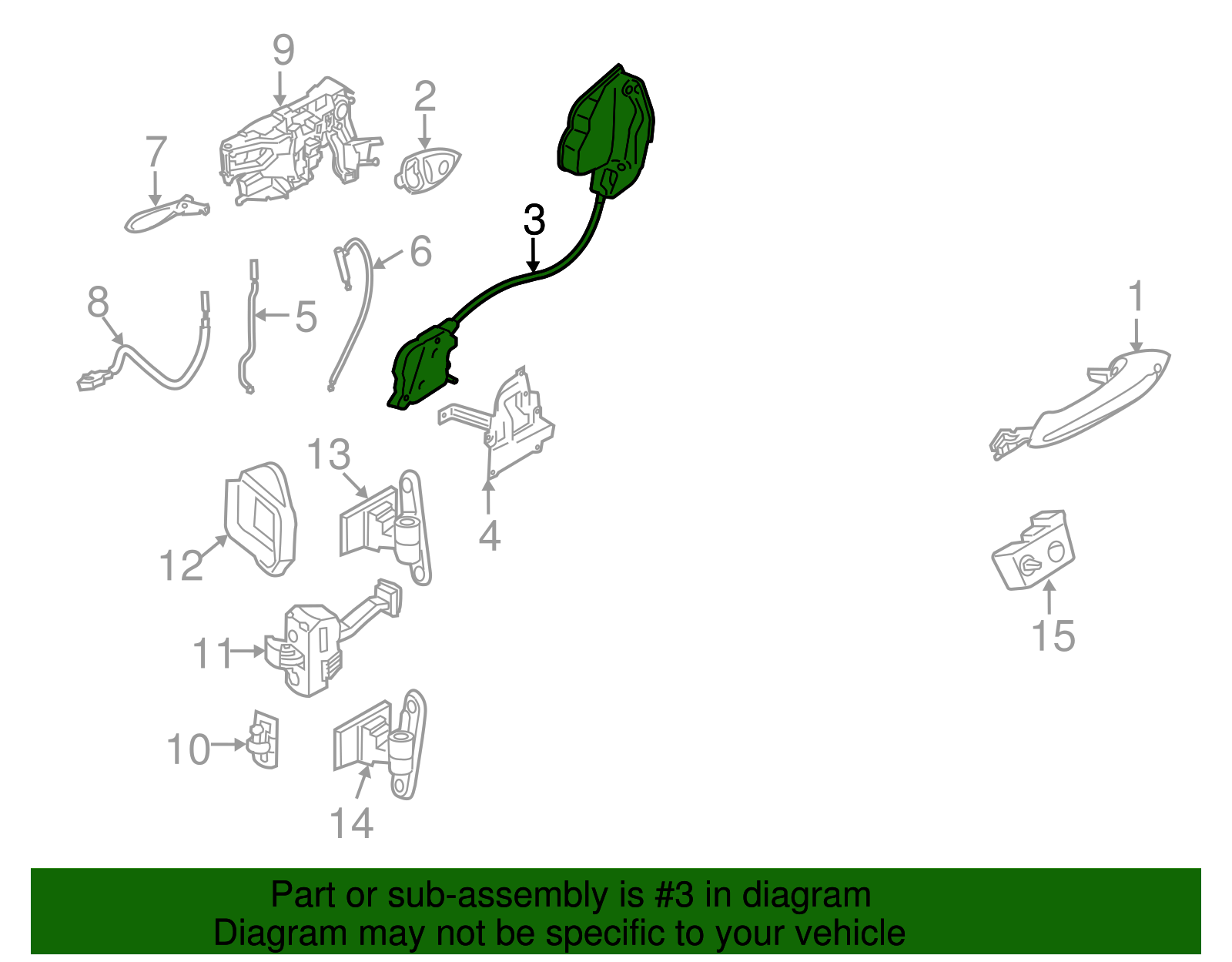 51215a36e54 - 2013-2019 BMW Lock Actuator (51-21-5-A36-E54) | BMW of ...