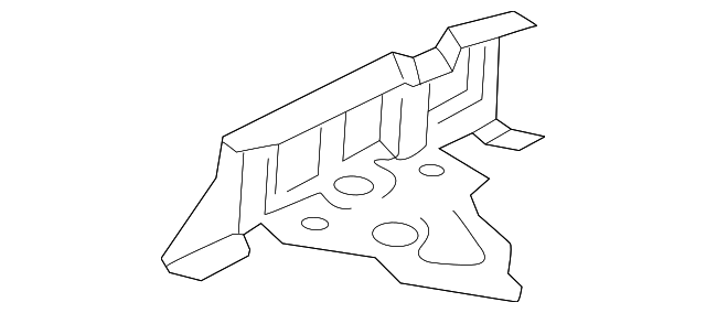 Genuine BMW 51-75-7-428-399 | Heat Shield Bracket | FREE Shipping on ...