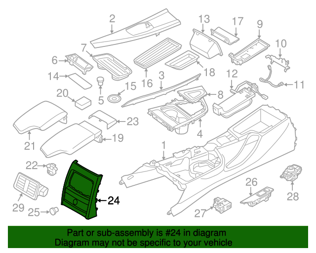 51-16-9-235-494 - Rear Panel 2012-2020 BMW | AutoNationParts.com