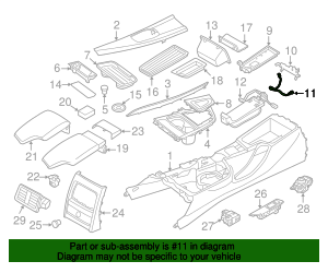 63317941911 - 2012-2022 BMW Courtesy Lamp (63-31-7-941-911) | Parts ...