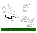 2020-2024 Chevrolet (Replaces 85665874) Front Bumper Fascia Lower ...