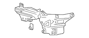 2020-2023 Chevrolet Front Driver Side Bumper Impact Bar Bracket ...
