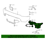 2020-2023 Chevrolet Front Passenger Side Bumper Impact Bar Bracket ...