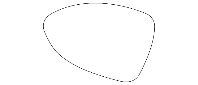 9Y1-857-522-AD - Mirror Glass 2019-2024 Porsche Cayenne | Delaware ...