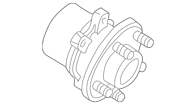Hub & Bearing - 1995-2002 Land Rover Range Rover (FTC3226) | Land Rover ...