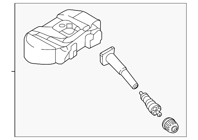 2022-2024 Hyundai Venue TPMS Sensor 52940-T6100 | OEM Parts Online