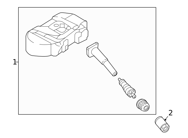 2022-2024 Hyundai Venue TPMS Sensor 52940-T6100 | OEM Parts Online