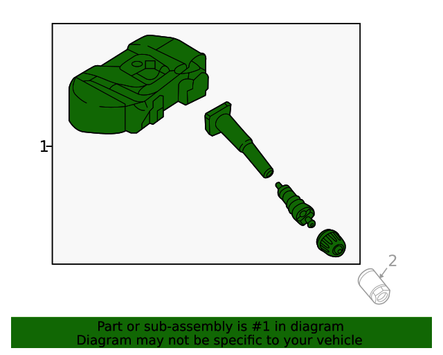 2022-2024 Hyundai Venue TPMS Sensor 52940-T6100 | OEM Parts Online