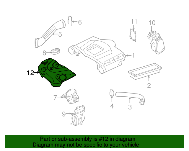 273-010-18-67 - Front Cover 2007-2015 Mercedes-Benz | Mercedes-Benz USA ...