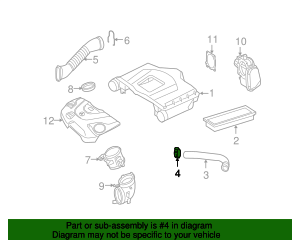 006-997-29-90 - Vent Hose Clamp 2006-2015 Mercedes-Benz | Mercedes-Benz ...