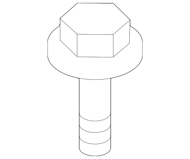1990-2017 GM M10x1.5x30 Multi-Purpose Bolt 11516328 | Auto Parts Express