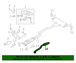 K2GZ-5G203-B - Intermediate Pipe 2019-2024 Ford | Big 3 Auto Parts