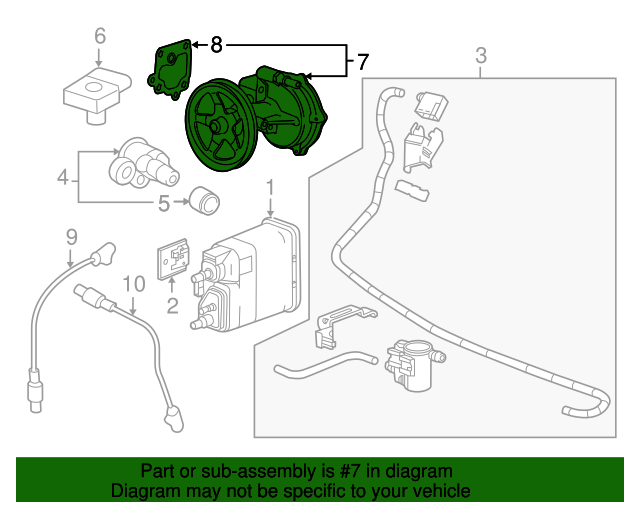 12696313 - Vacuum Pump 2014-2023 GM | Chevrolet Parts Direct