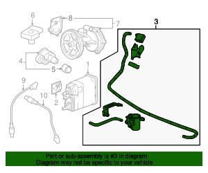 22775864 - Vapor Canister Vent Solenoid 2014-2018 GM | GM Parts Warehouse