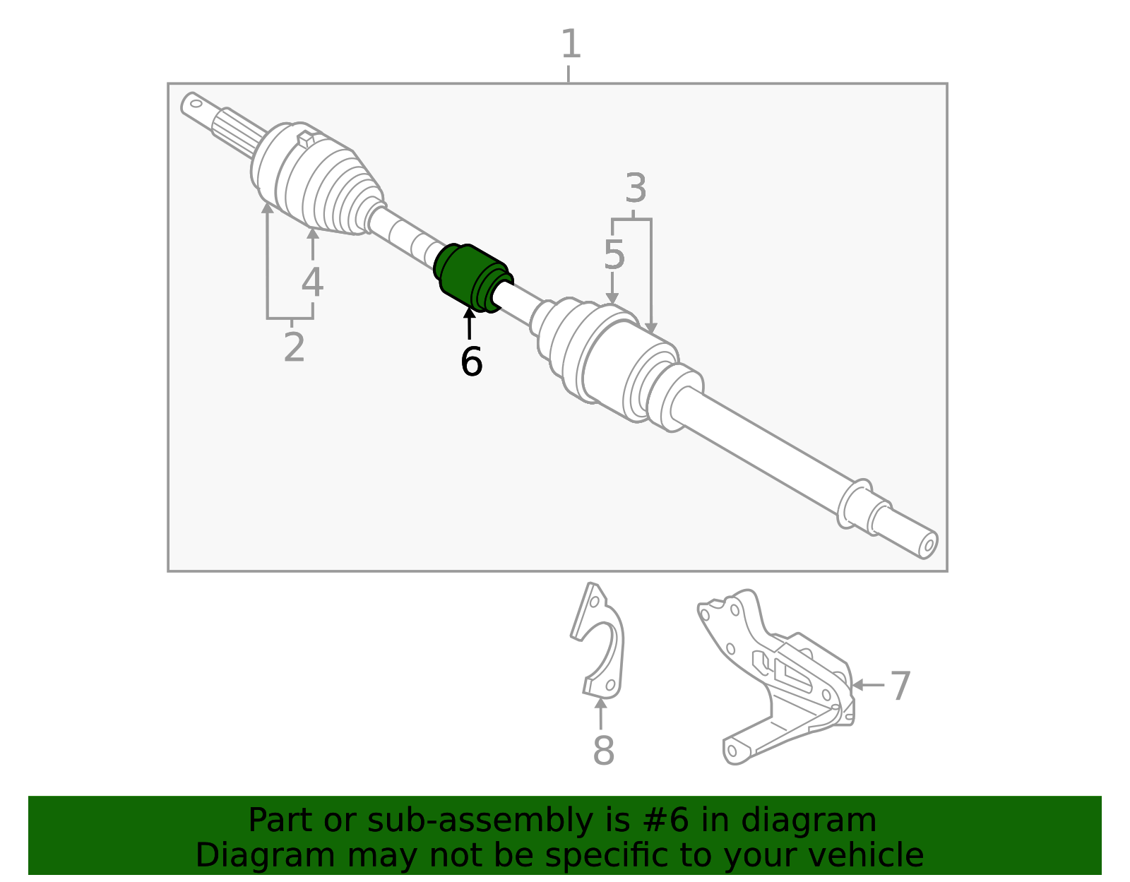 2020-2025 Nissan Sentra Dynamic Damper C9268-6LB0A | Team Nissan Inc.