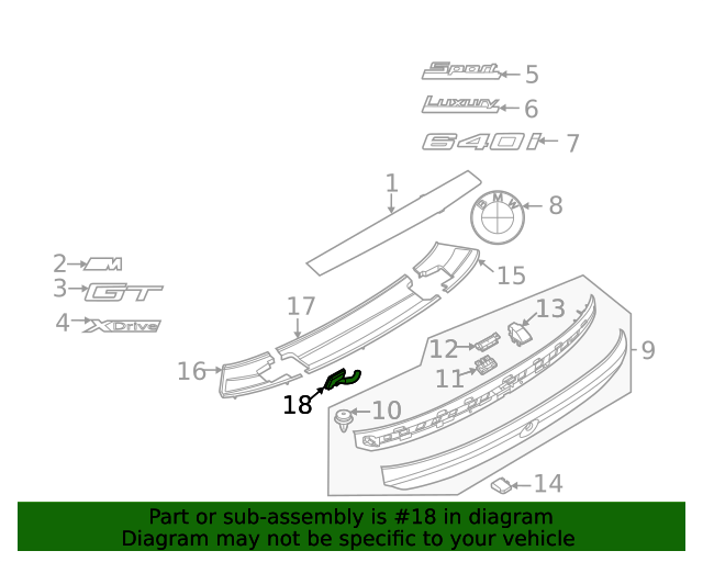 Genuine BMW 51-13-7-415-349 | Drain Hose | FREE Shipping on Most Orders ...