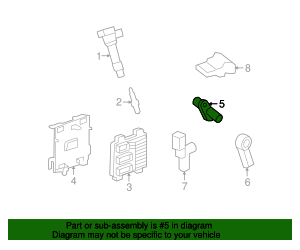 12613030 - Engine Crankshaft Position Sensor 2007-2010 GM ...