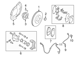 2011-2021 Nissan BRAKE HOSE CLIP (S13 S14 C33 R32 R33 Z32 Z33 Z34 R35 ...