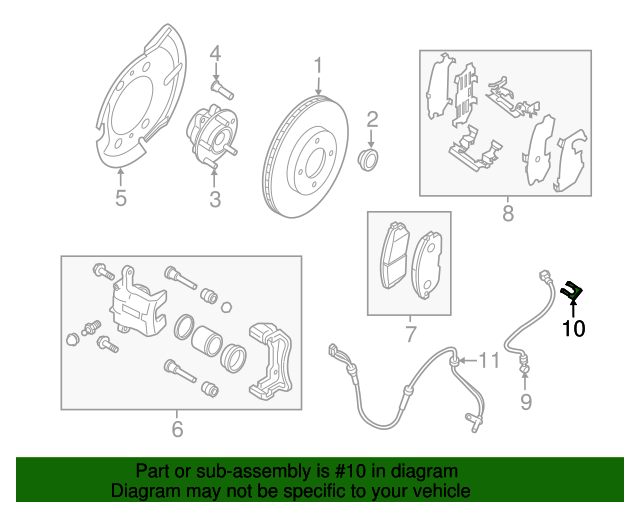 2011-2021 Nissan BRAKE HOSE CLIP (S13 S14 C33 R32 R33 Z32 Z33 Z34 R35 ...