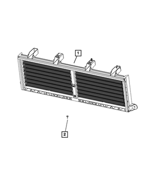 2019-2024 Ram Active Shutter Grille 68452775AC | Mopar eStore