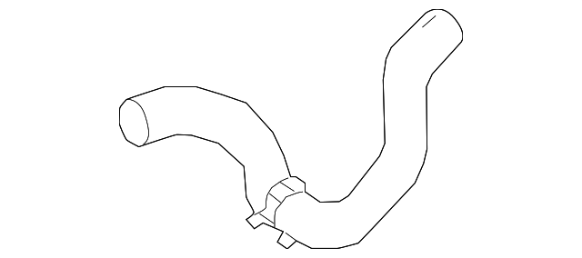 16572-F0100 - Upper Hose 2019-2023 Toyota | Group 1 Auto Parts