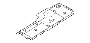 51757065909 - 2007-2013 BMW Under-Body Shield (51-75-7-065-909) | BMW ...