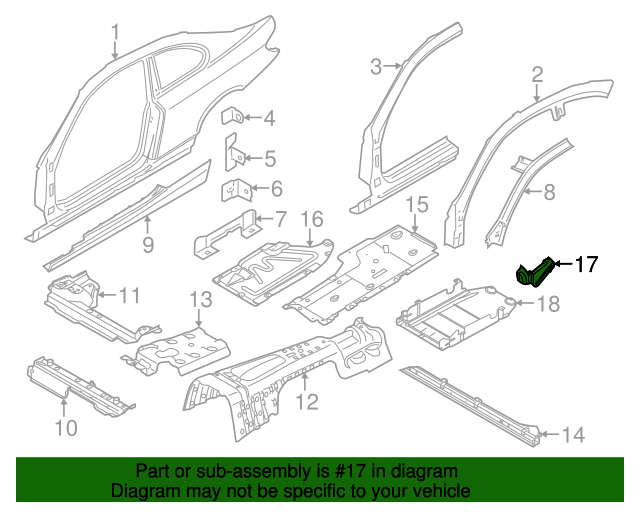 2010-2013 BMW Under-Body Shield 51-75-7-164-292 | The BMW Mini Part Store