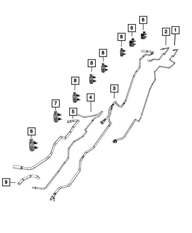 2021-2024 Ram 3500 Vent Hose 68533634AA | Mopar eStore
