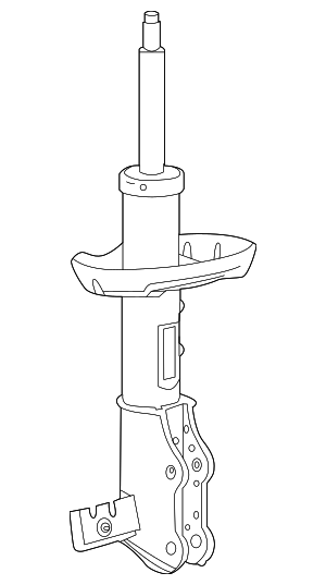 84865811 - Front Driver Side Suspension Strut 2018-2024 GM | Gateway ...