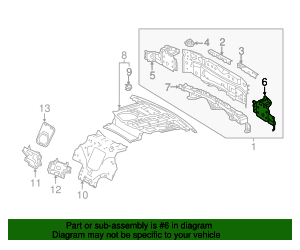 2018-2021 Lexus Lower Reinforced 58384-50020 | OEM Parts Online