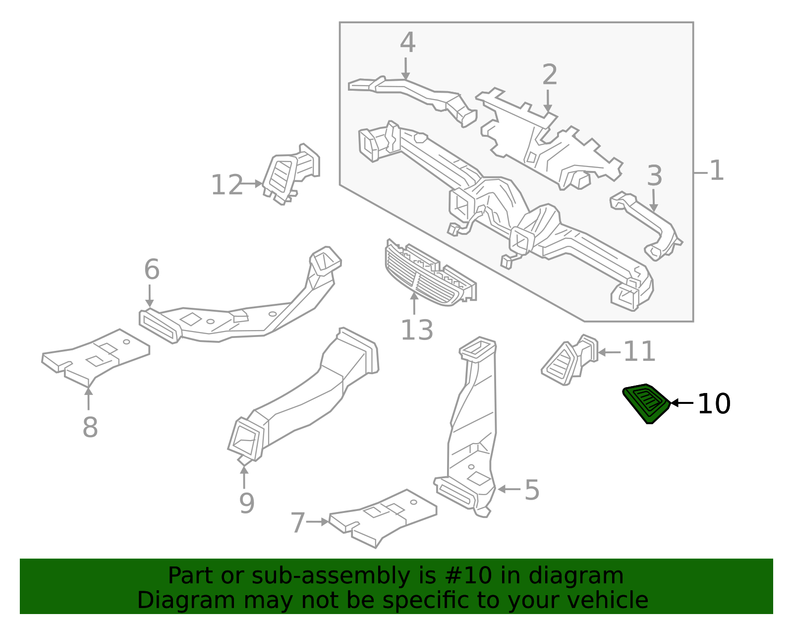 2019-2021 Hyundai Tucson Defogger Grille 97377-D3AA0-TRY | Hyundai ...