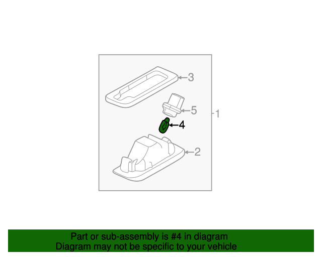 2014-2024 Mitsubishi Bulb MS820090 | Mitsubishi Parts Warehouse