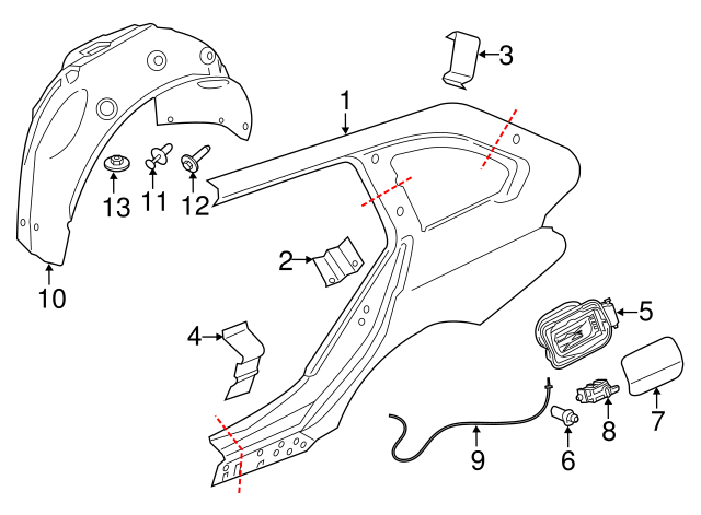 41217298193 - 2014-2019 BMW Insert (41-21-7-298-193) | BMW of South ...