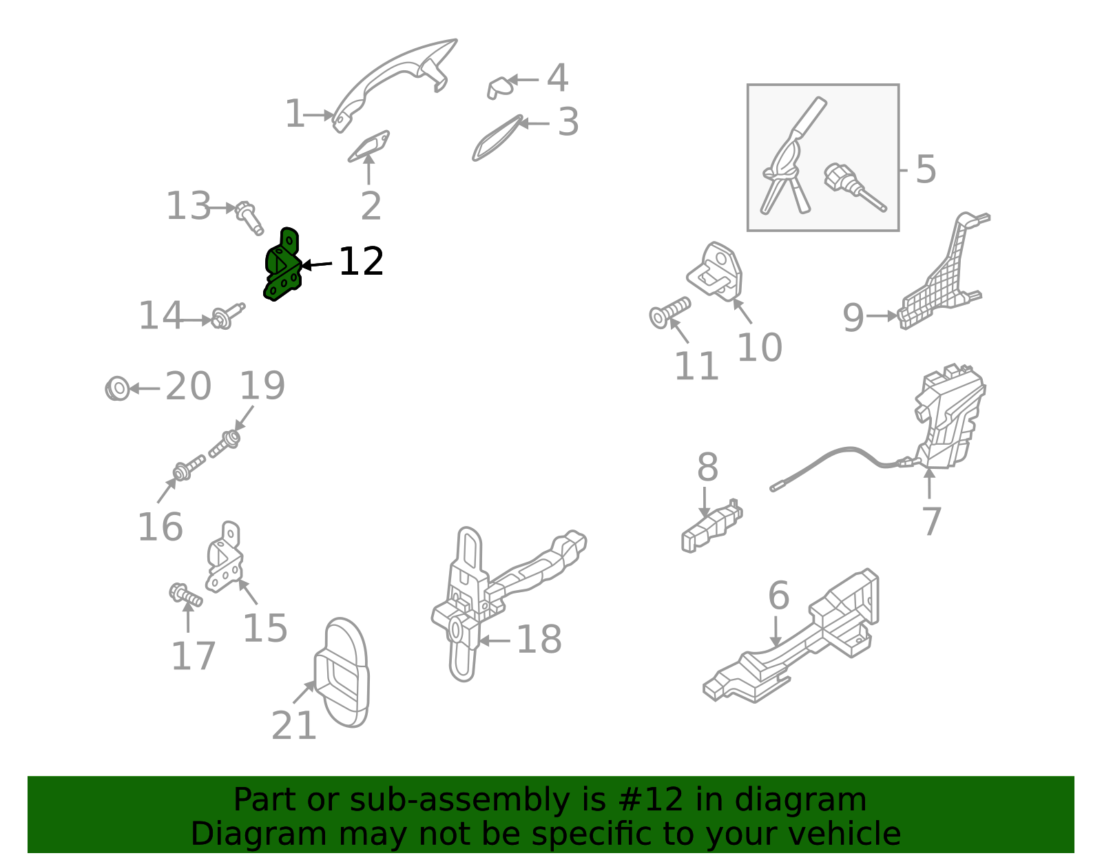 79310-2B010 - Door Hinge 2016-2025 Kia | Kia.Parts Store