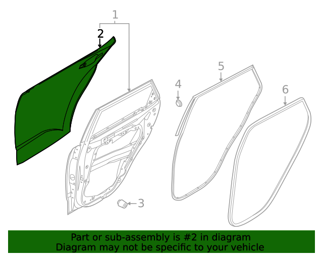 77111-K0000 - Outer Panel 2020-2023 Kia Soul | Kia.Parts Store